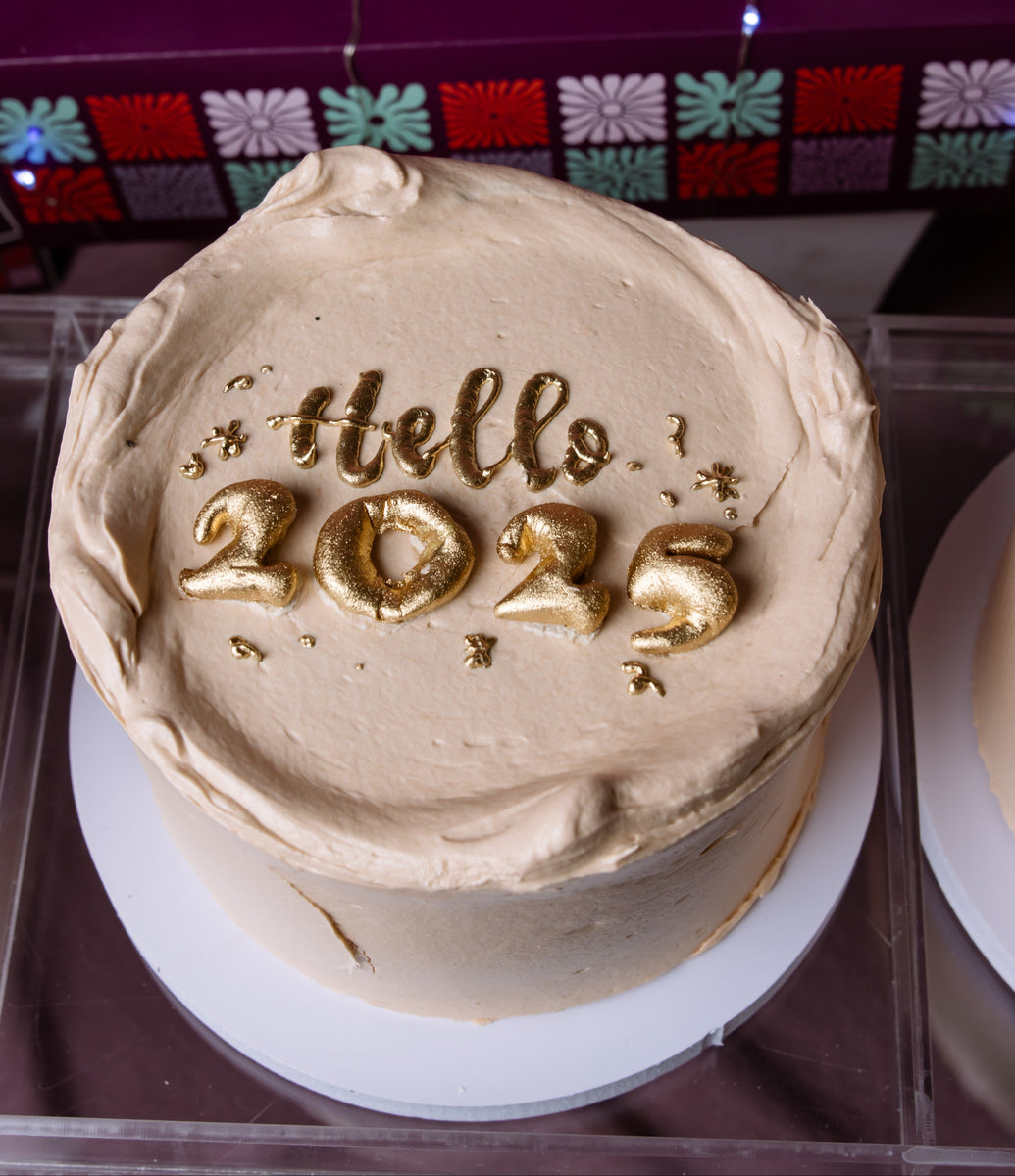 Hello 2025 Celebration Cake for Unforgettable Moments | Gateau Gourmet Cafe