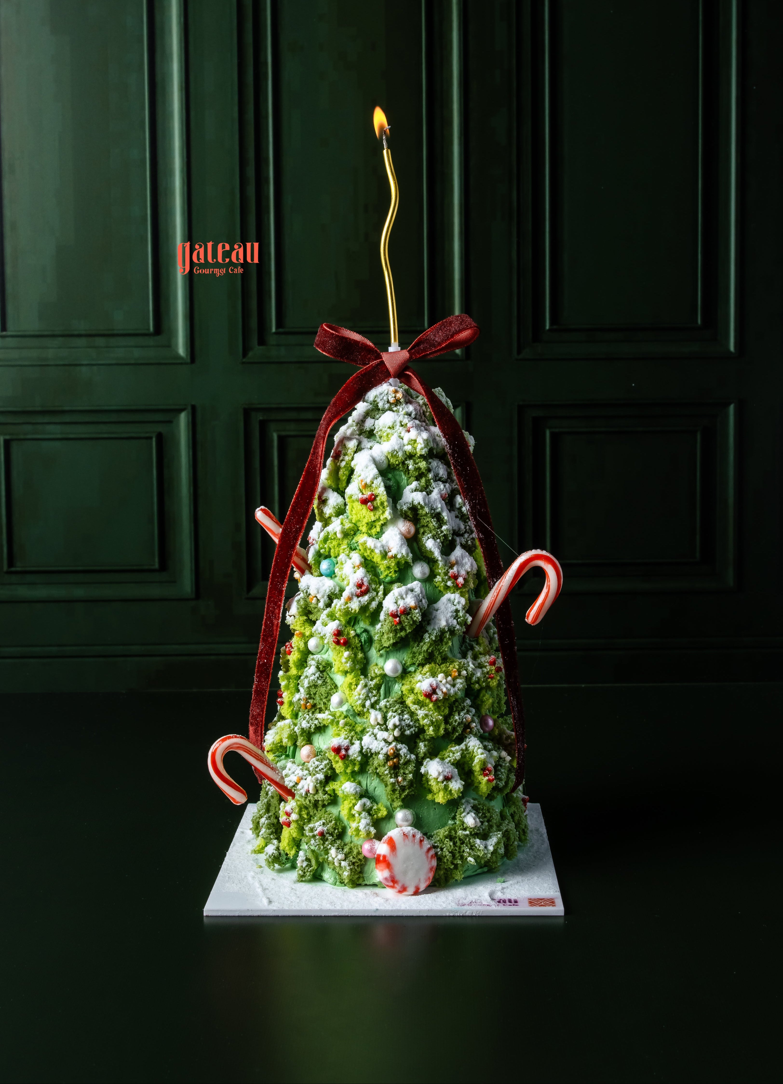 Decorative Christmas Cake for Parties | Gateau Gourmet