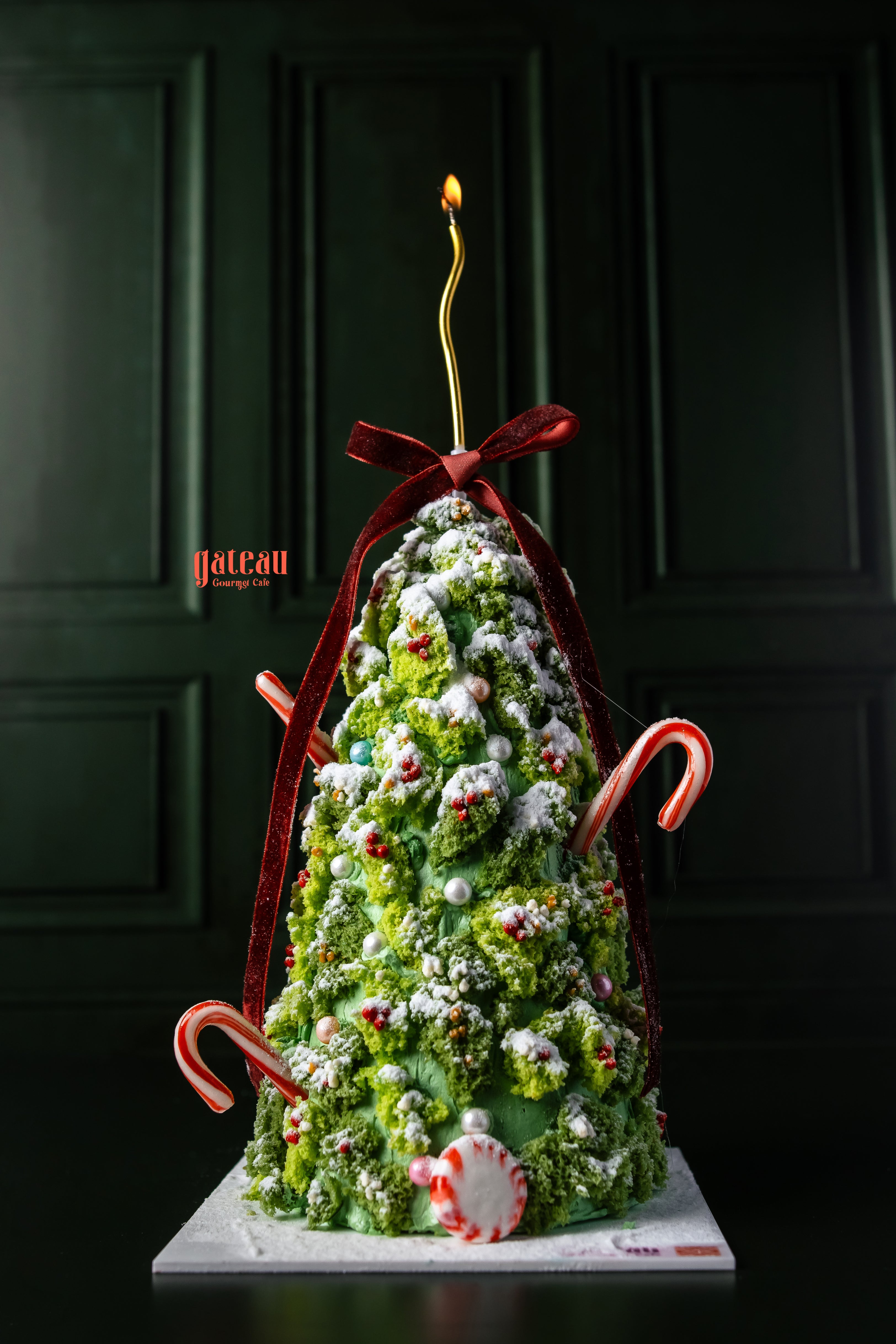 Decorative Christmas Cake for Parties | Gateau Gourmet
