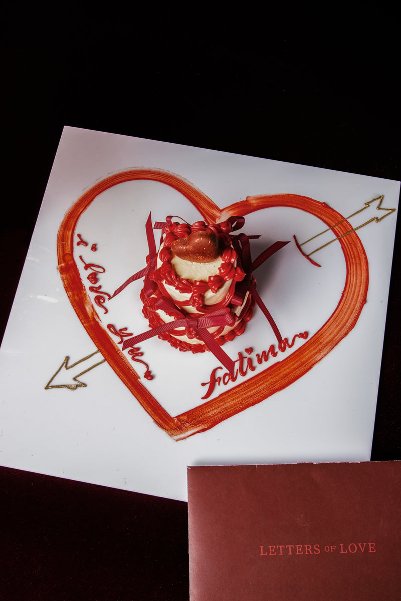 Indulge in Our Nano Classic Red Ribbon Cake | Gateau Gourmet